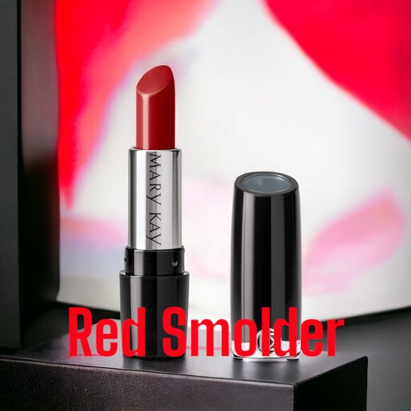 Mary Kay | Makeup | Red Smolder Mary Kay Gel Semishine Lipstick 3 Oz ...